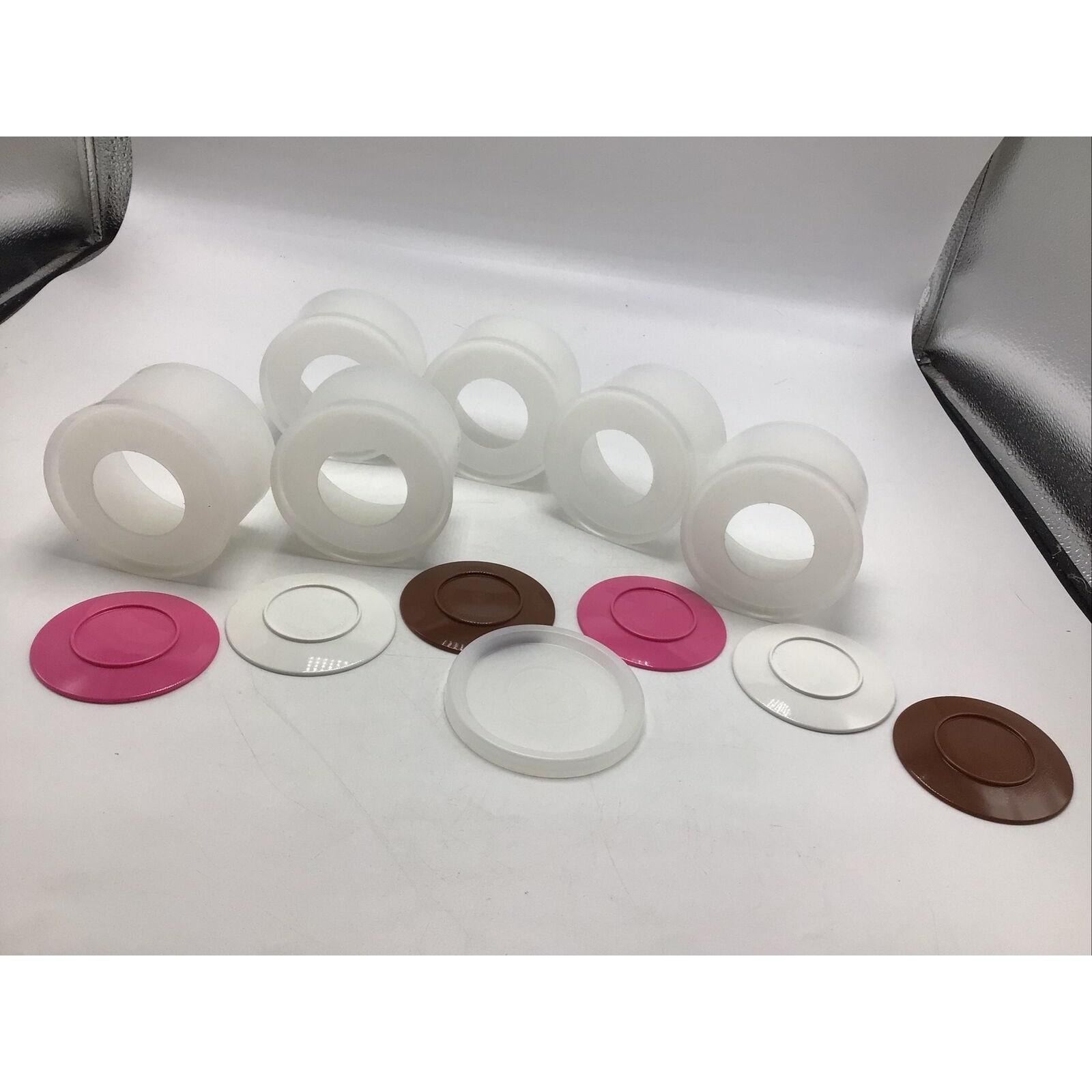 Tupperware Ice Cream Sandwich Maker Stack Set 6 Complete 1729 Vintage ...