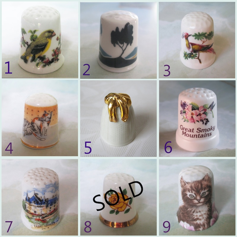 Collectible Thimbles - Etsy
