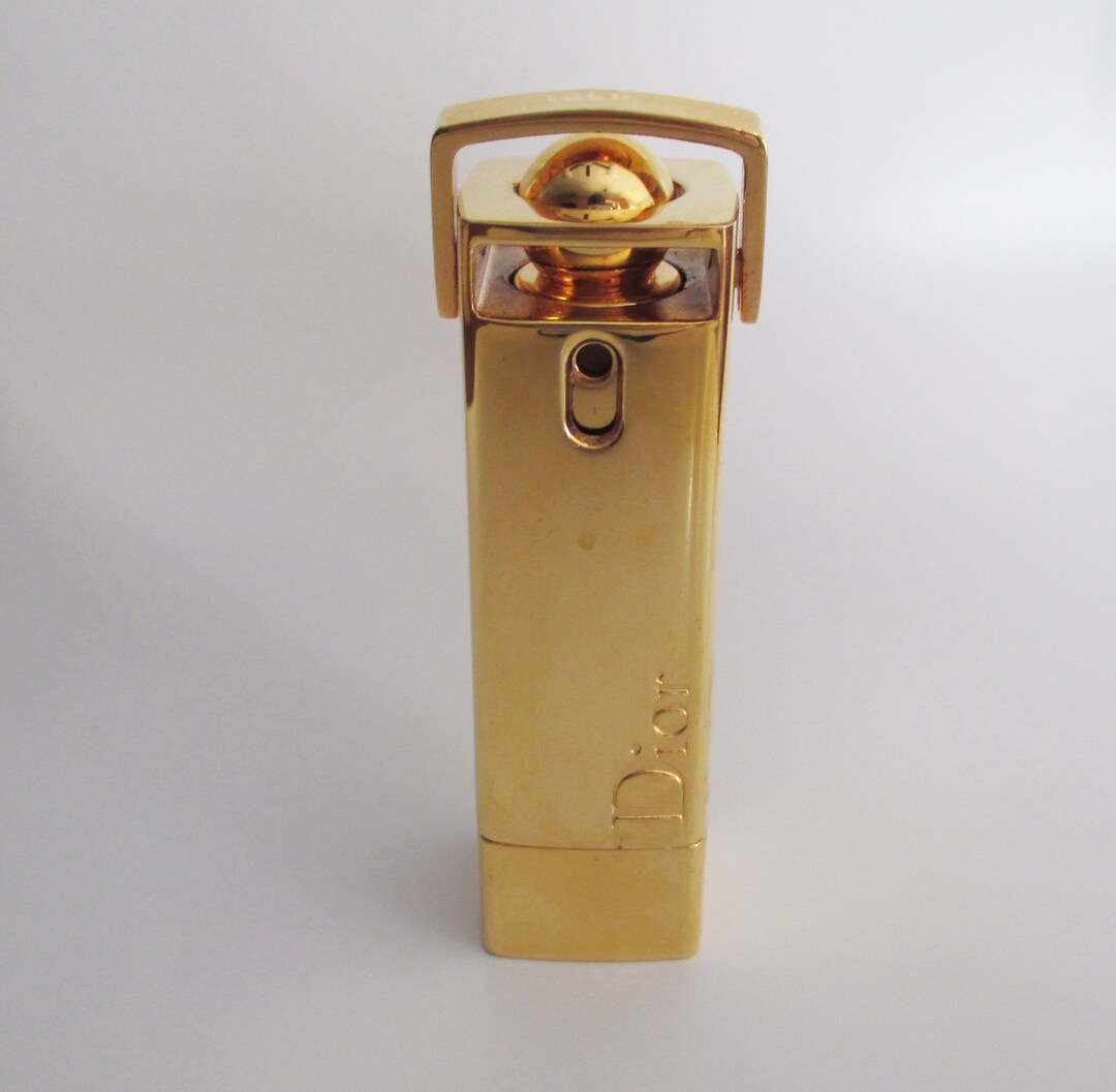 Christian Dior Perfume Addict Parfum Gold Metal Purse Spray Atomizer ...
