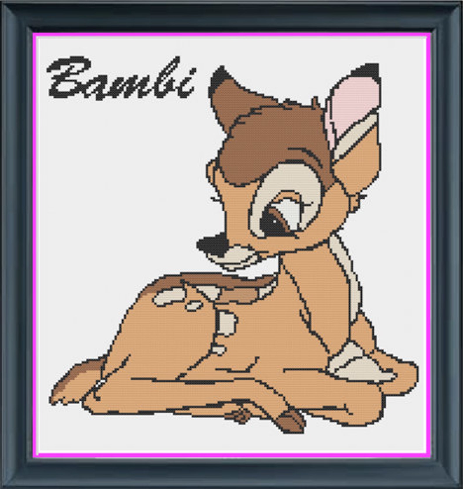 Bambi Cross Stitch Bambi Pattern Disney Cross Stitch - Etsy