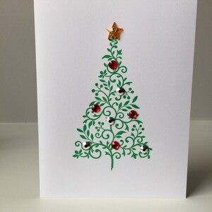 Christmas Tree Cards - Etsy