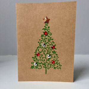 Christmas Tree Cards - Etsy