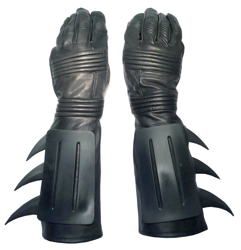 Batman 1989 Authentic Leather Cosplay Gloves | Etsy