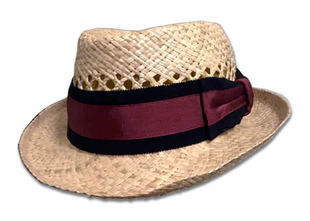 Night Stalker Kolchak Style Vented Straw Raffia Hat Screen Accurate ...
