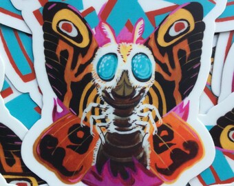 Mothra Sticker - Etsy