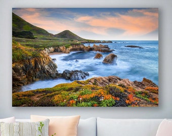 Big Sur Print California Coast Large Seascape Photo Ocean | Etsy