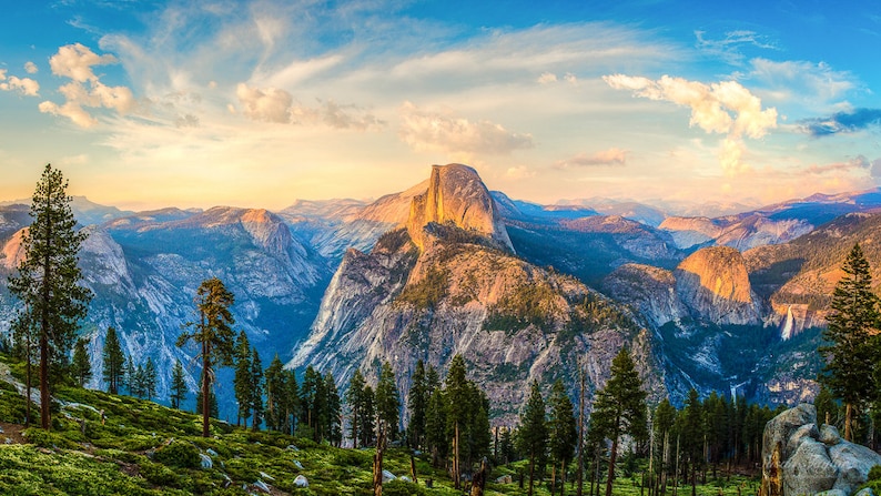Yosemite Photography Large Mountain Wall Art Dreamy - Etsy