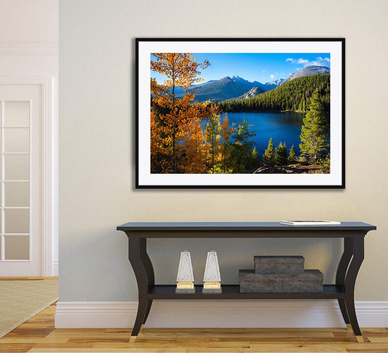Large Colorado Photograph Autumn Landscape Print Rocky - Etsy