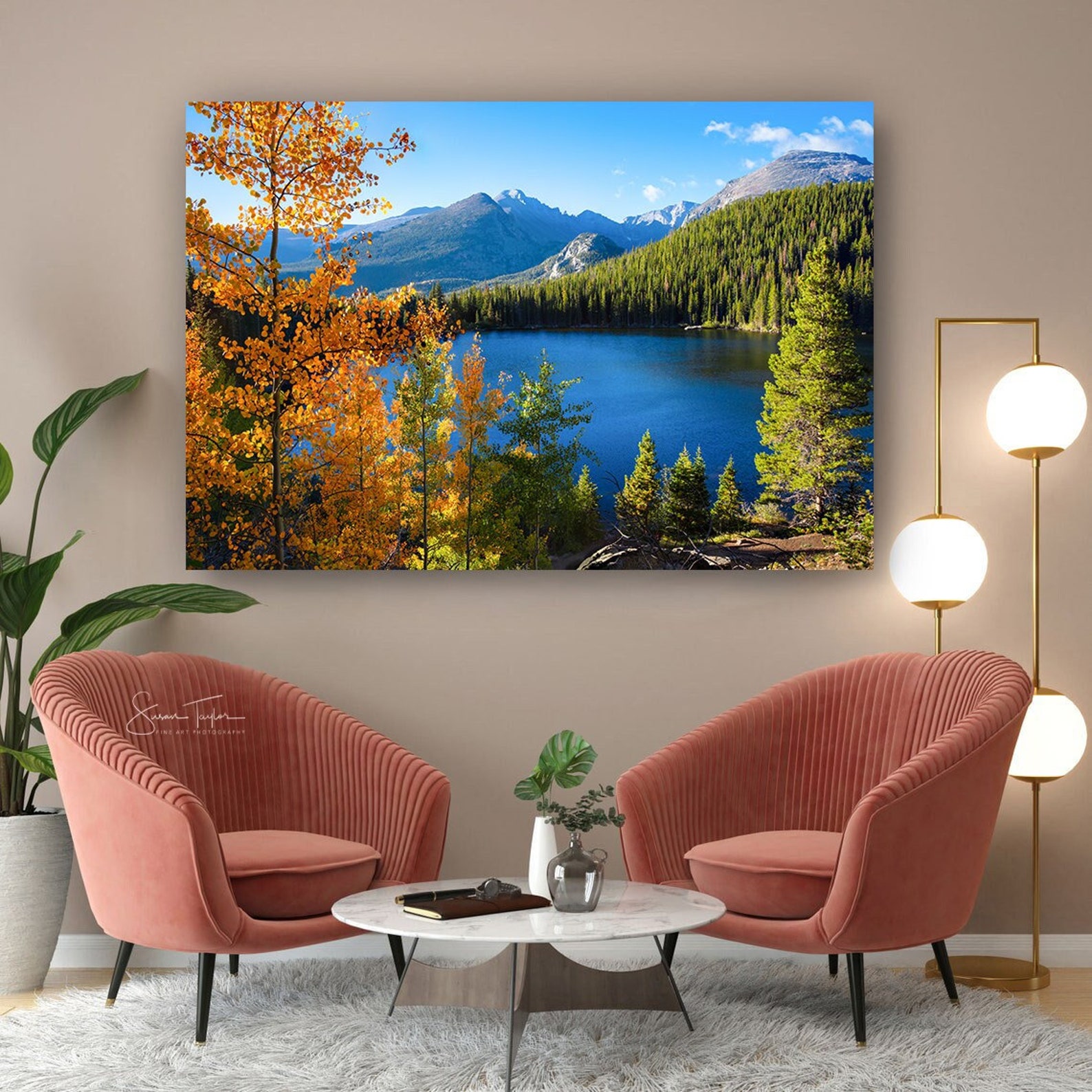 Large Colorado Photograph Autumn Landscape Print Rocky - Etsy