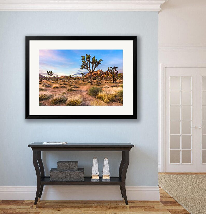 Joshua Tree Print California Desert Photo So Cal Fine Art | Etsy