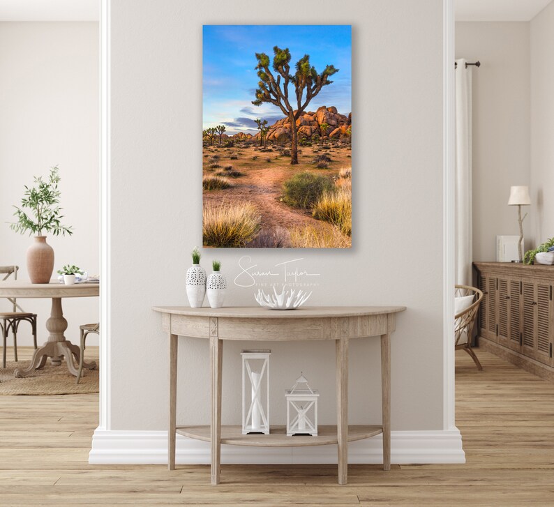 Joshua Tree Print California Desert Photo so Cal Fine Art - Etsy