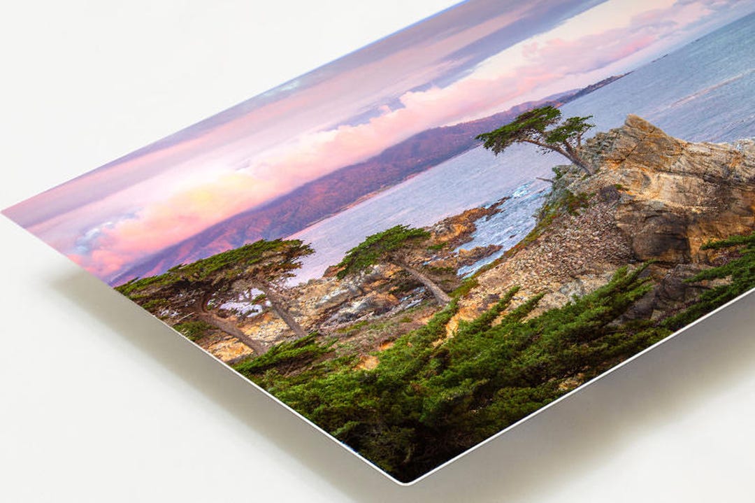 Ocean Metal Print, Monterey Print, Panorama Metal Art, Beach Metal ...