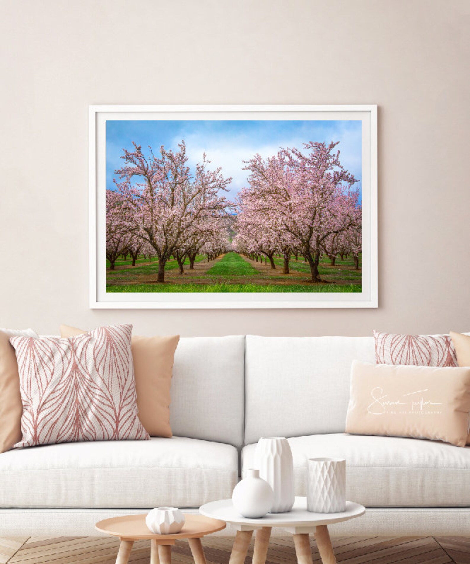 Tree Photography Large Nature Canvas Tree Blossom Print | Etsy