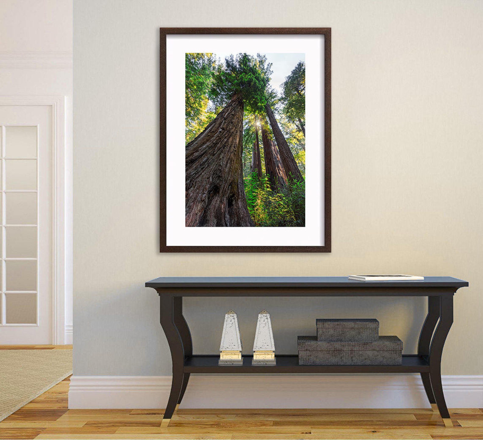 Big Basin, California Redwood Print, Large Coastal Tree Photo, Nature ...
