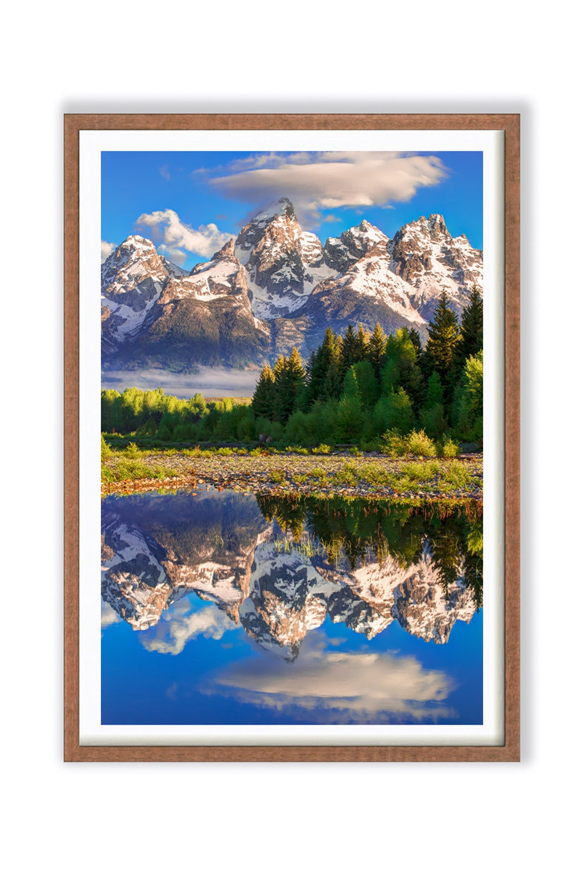 Large Teton Print National Park Art Grand Teton Canvas - Etsy