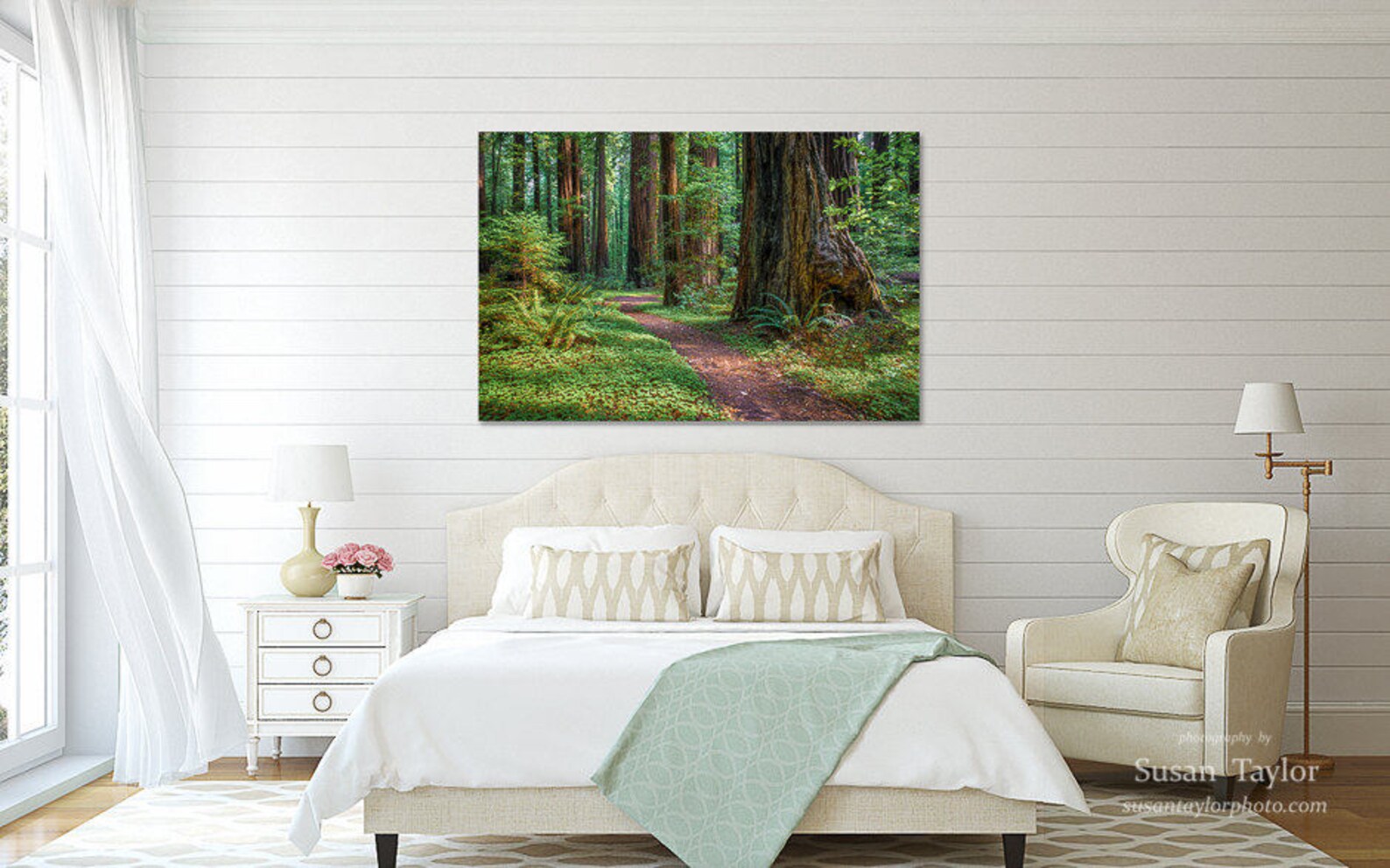 Redwood Tree Metal Print, Forest Metal Picture, Fine Art Metal Print ...