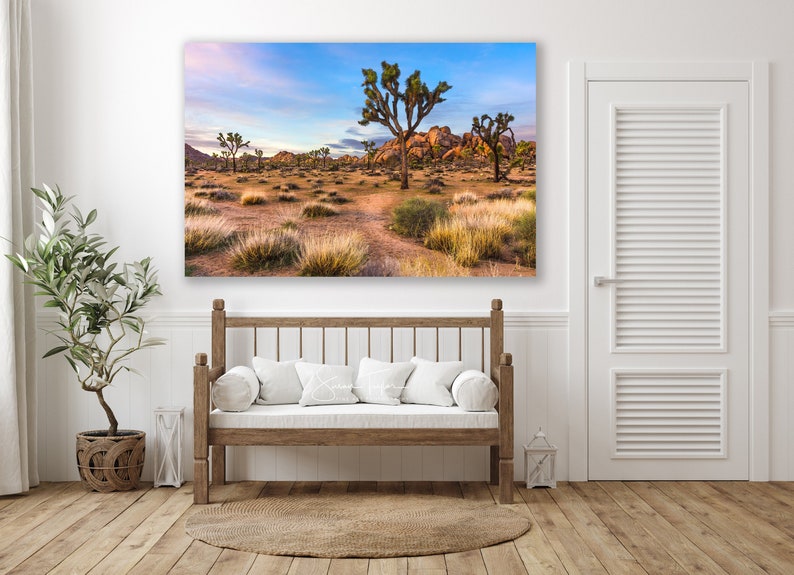 Joshua Tree Print California Desert Photo so Cal Fine Art - Etsy