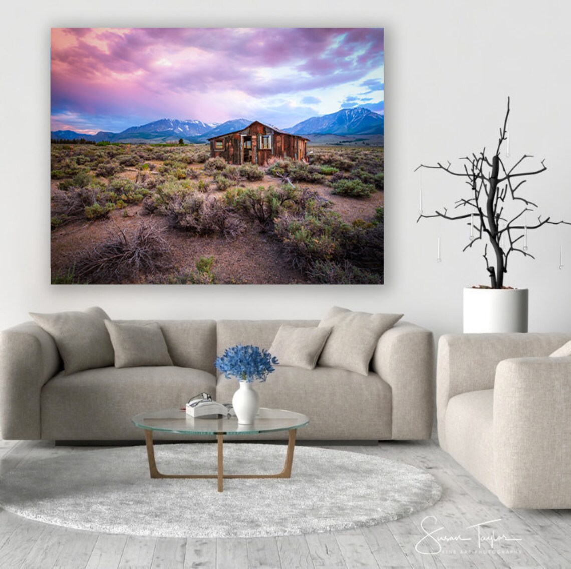 Rustic Cabin Photography Americana Print Moody Nature | Etsy