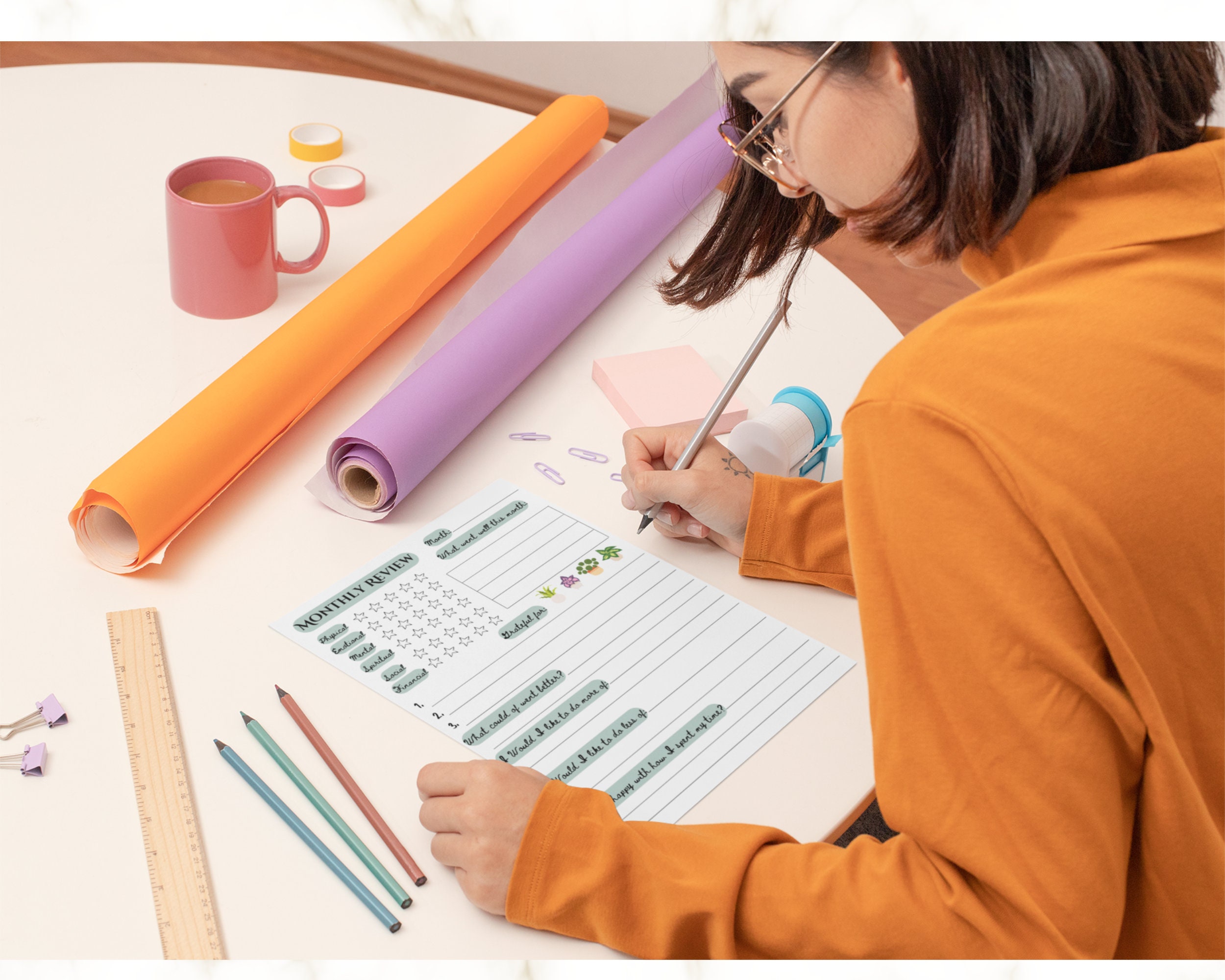 Self Care Journal Self Care Planner Printable Wellness Journal