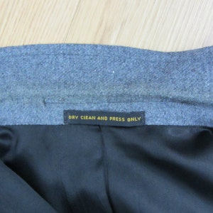 Vintage Adams Row Richman Mens Gray Sport Coat Jacket Blazer Patch ...