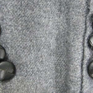 Vintage Adams Row Richman Mens Gray Sport Coat Jacket Blazer Patch ...