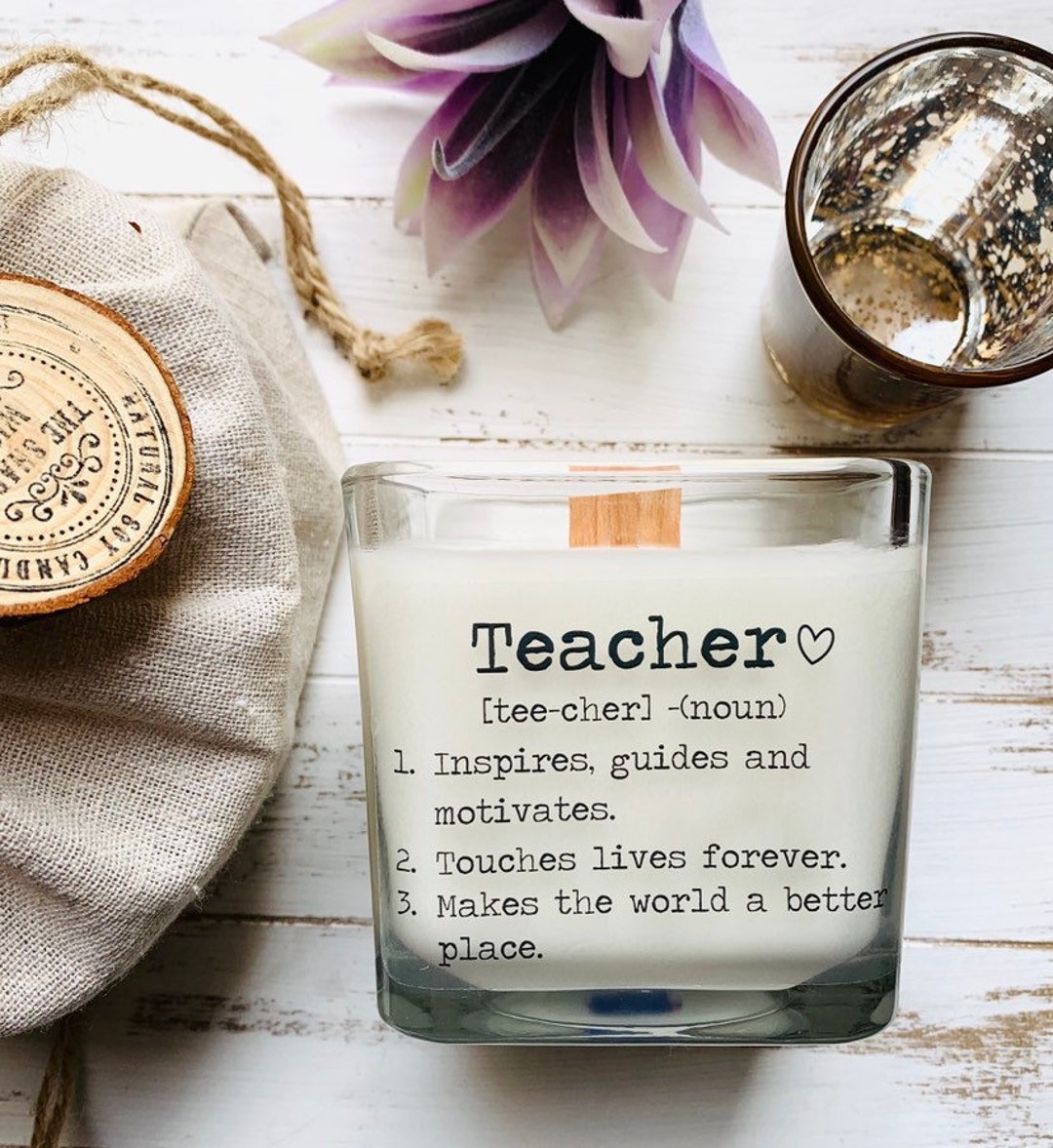 Soy Candle Teacher Candle Teacher Gift Back to School Gifts - Etsy