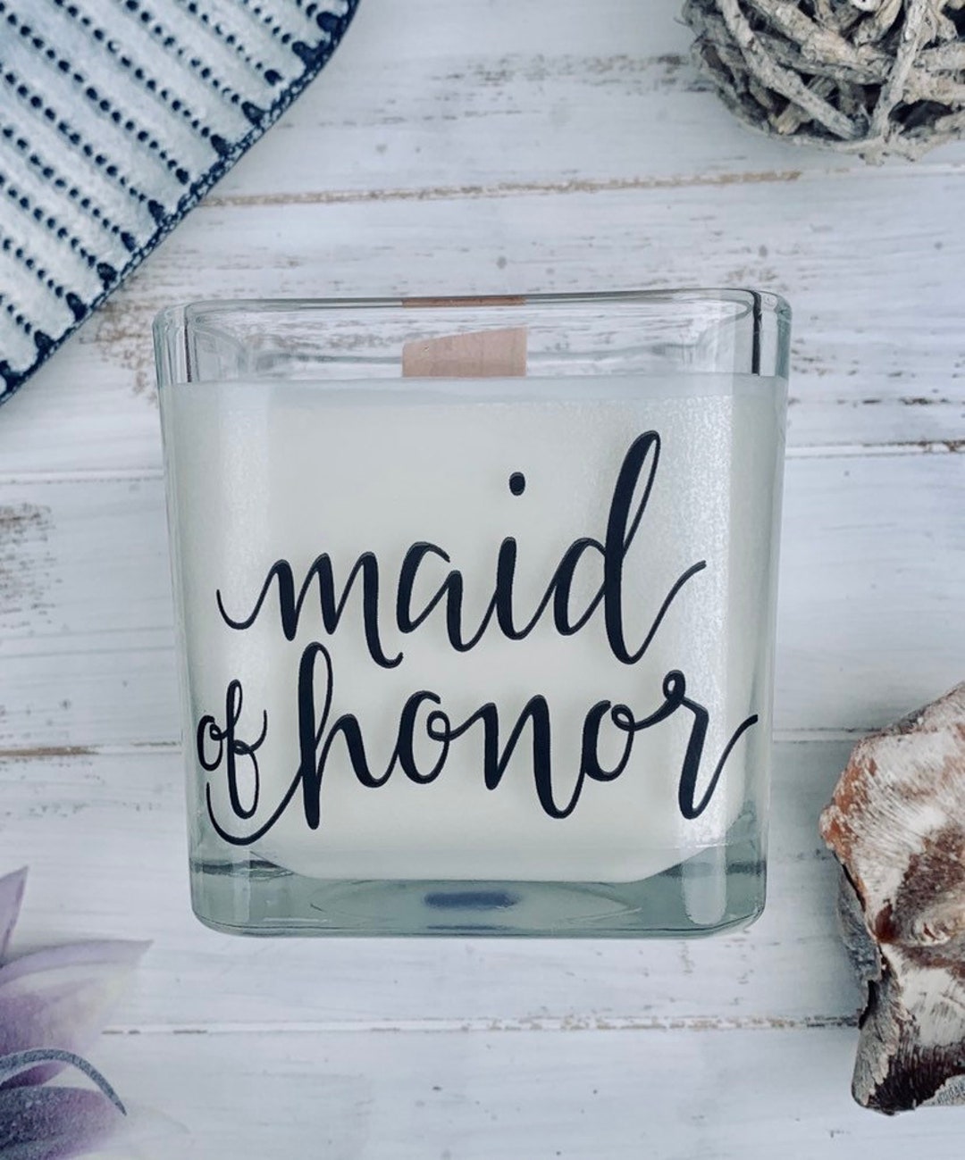 Maid of Honor, Candle for Maid of Honor, Maid of Honor Gift, Maid of ...