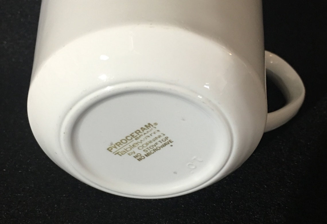 ON SALE Pyroceram by Corning WHITE Creamer All White | Etsy