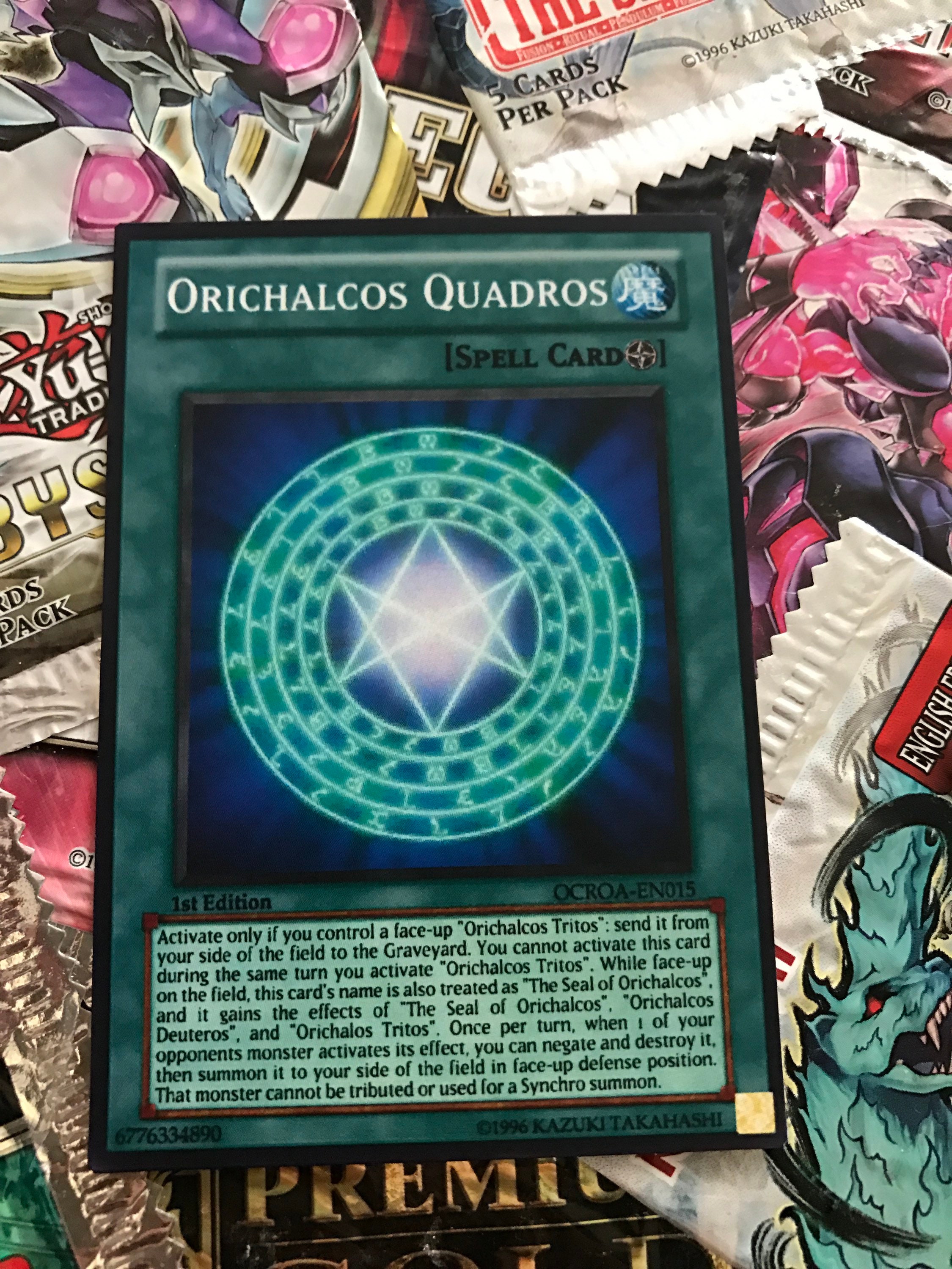 Yugioh Orichalcos Quadros