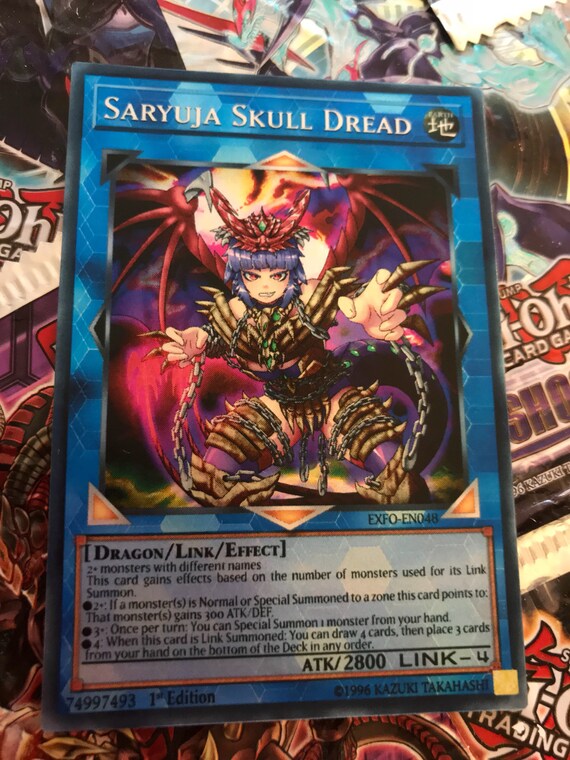 Custom orica card Saryuja Skull Dread Alternate Art Proxy | Etsy