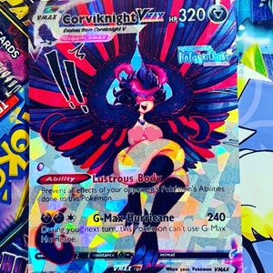 Custom Full Art Corviknight Vmax - Etsy