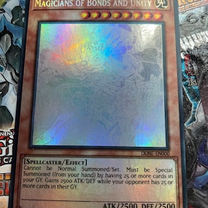 Custom Card Magicians of Bond and Unity! Replica! - Etsy