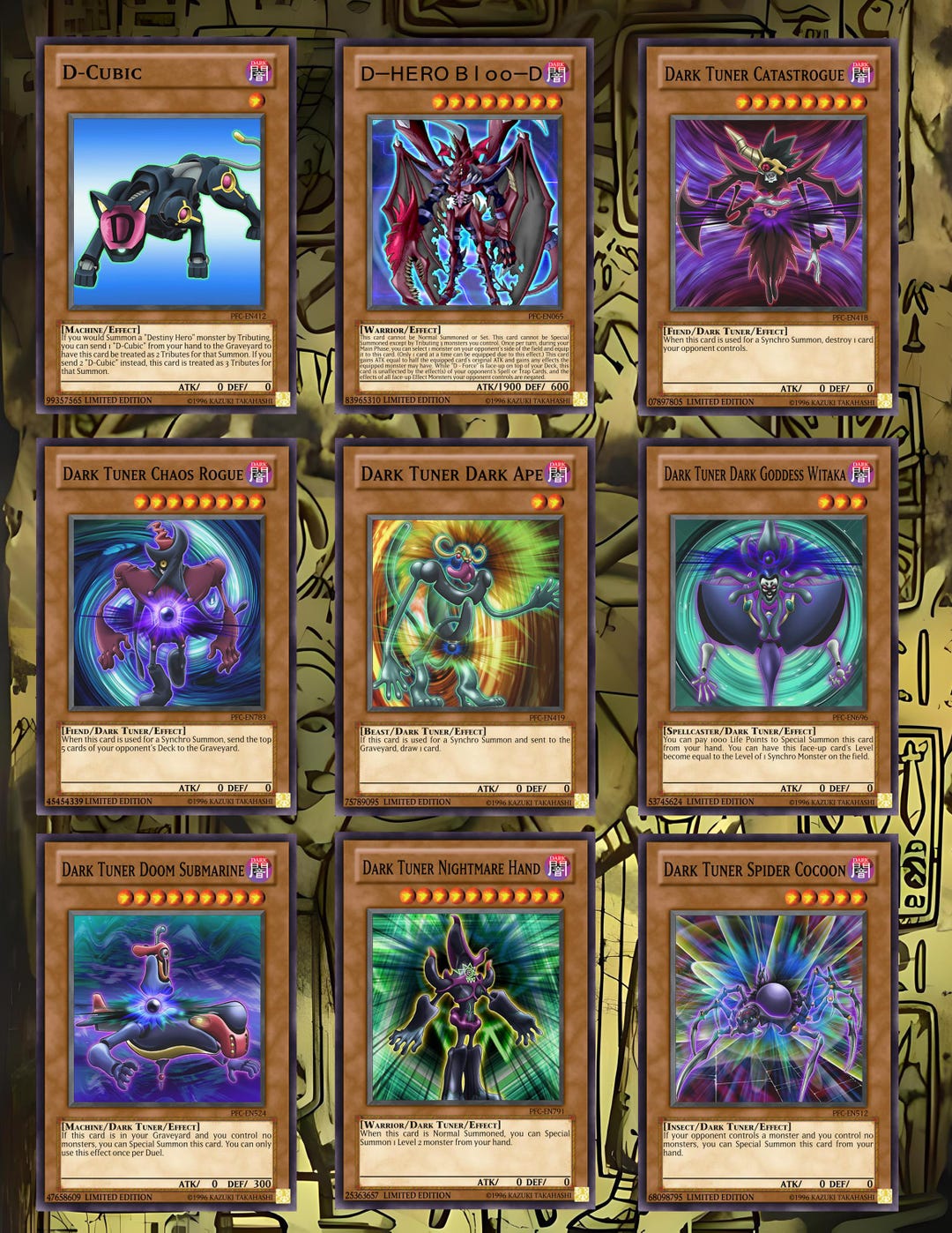 Orica Custom Monster Card! Choose Your Card! List Number 2! - Etsy