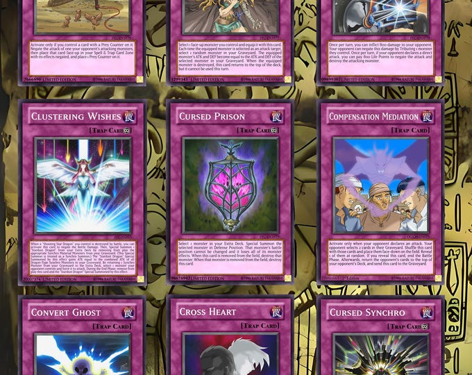 Orica Custom Trap Card! Choose Your Card! List 1! - Etsy