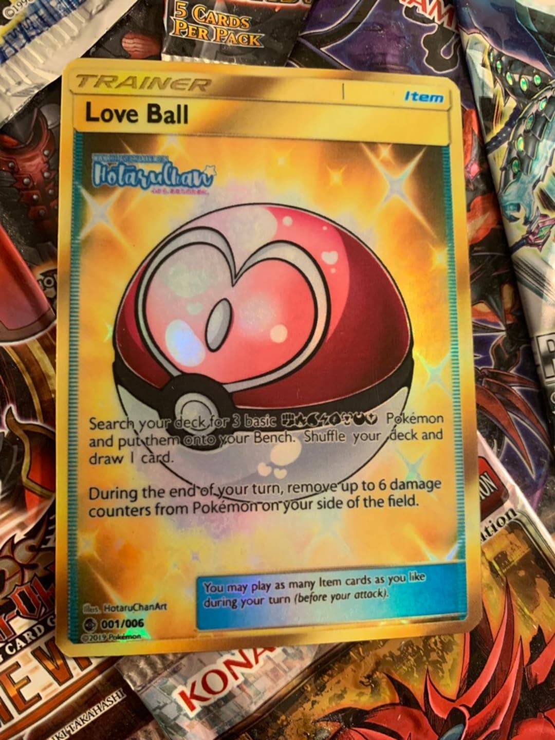 Custom Trainer Full Art Card! Love Ball! - Etsy