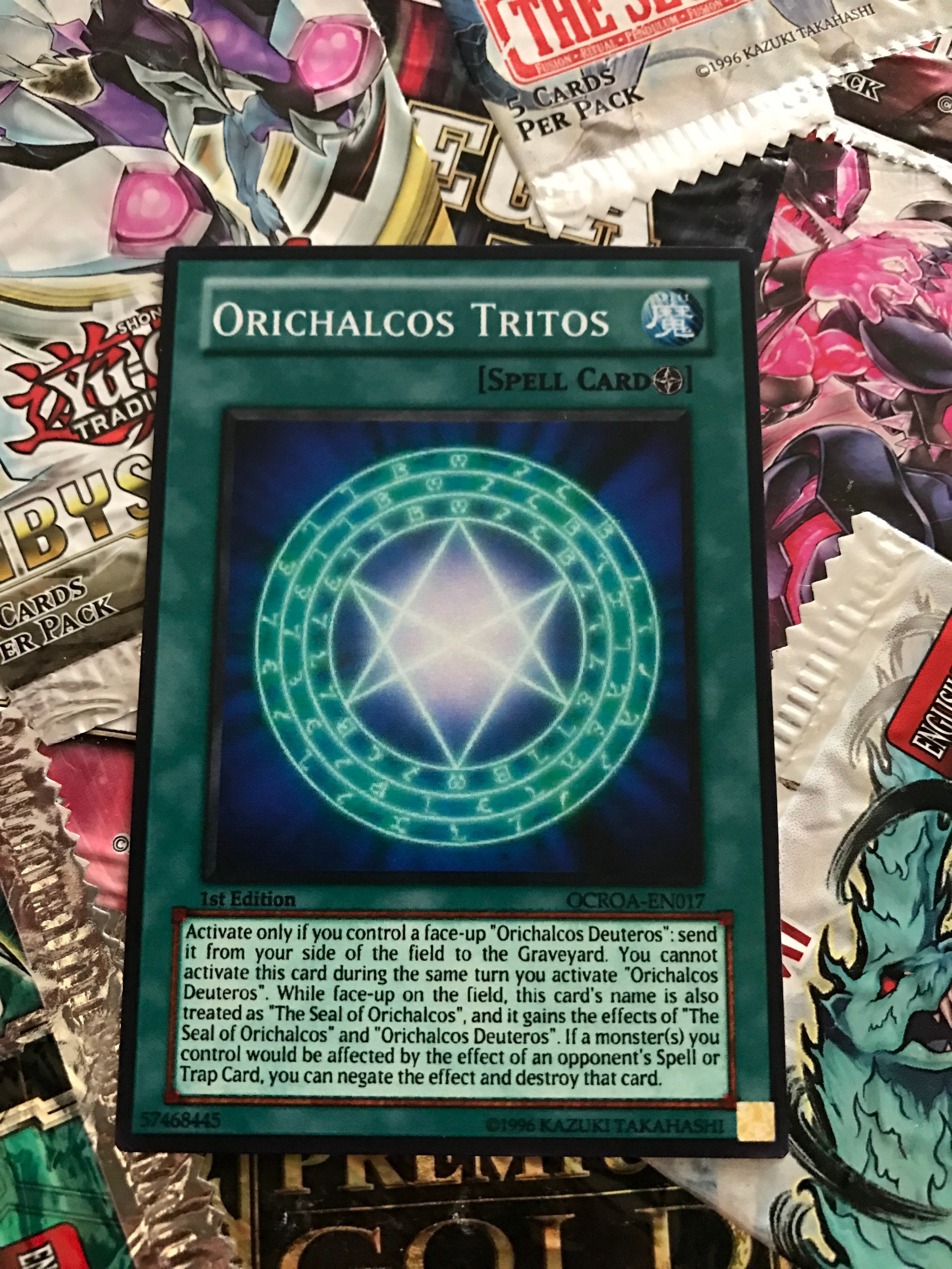 Yugioh Orichalcos Tritos