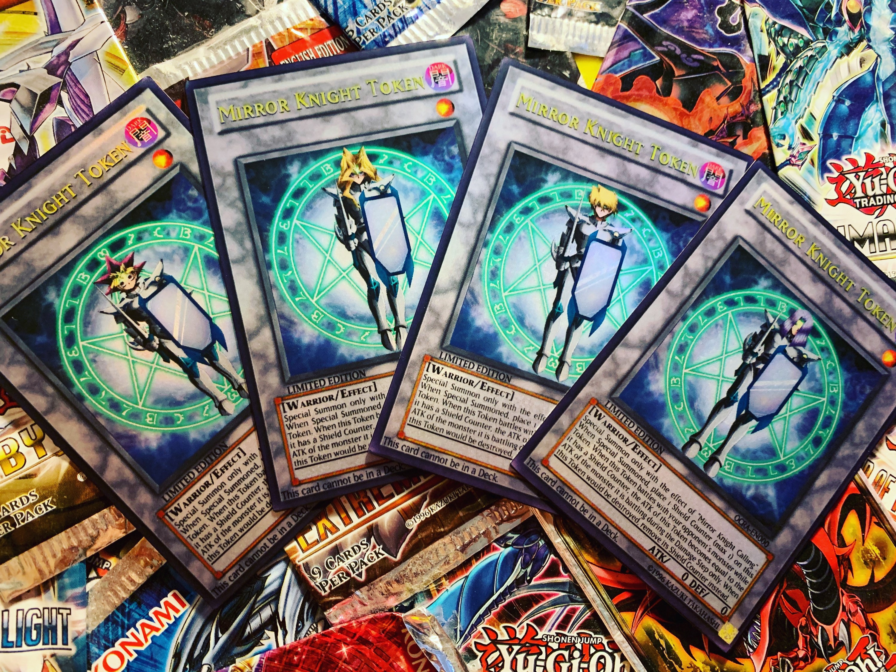 Custom orica card Orichalcos Mirror Knight Token | Etsy