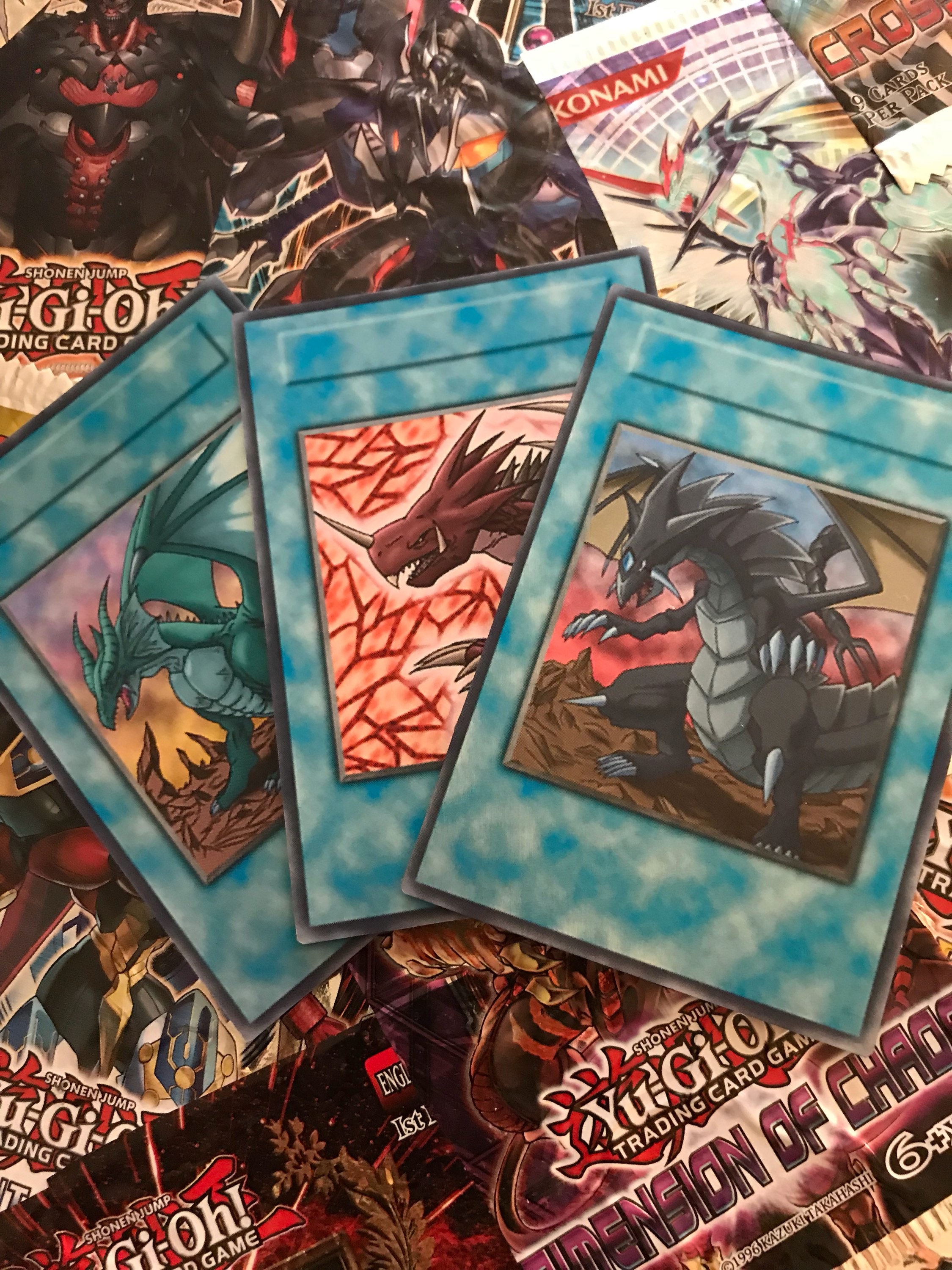 Custom Card Legendary Dragon Set of Three! - Etsy