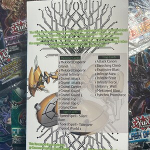 Orica Custom Structure Deck! Jakob’s Final Crescendo! - Etsy