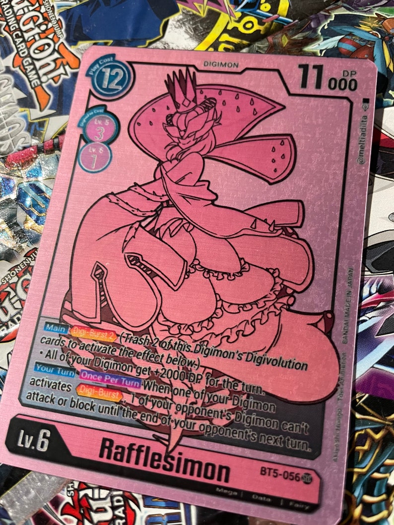 Orica Custom Digiwaifu Rafflesimon - Etsy