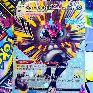 Custom Full Art Corviknight Vmax - Etsy