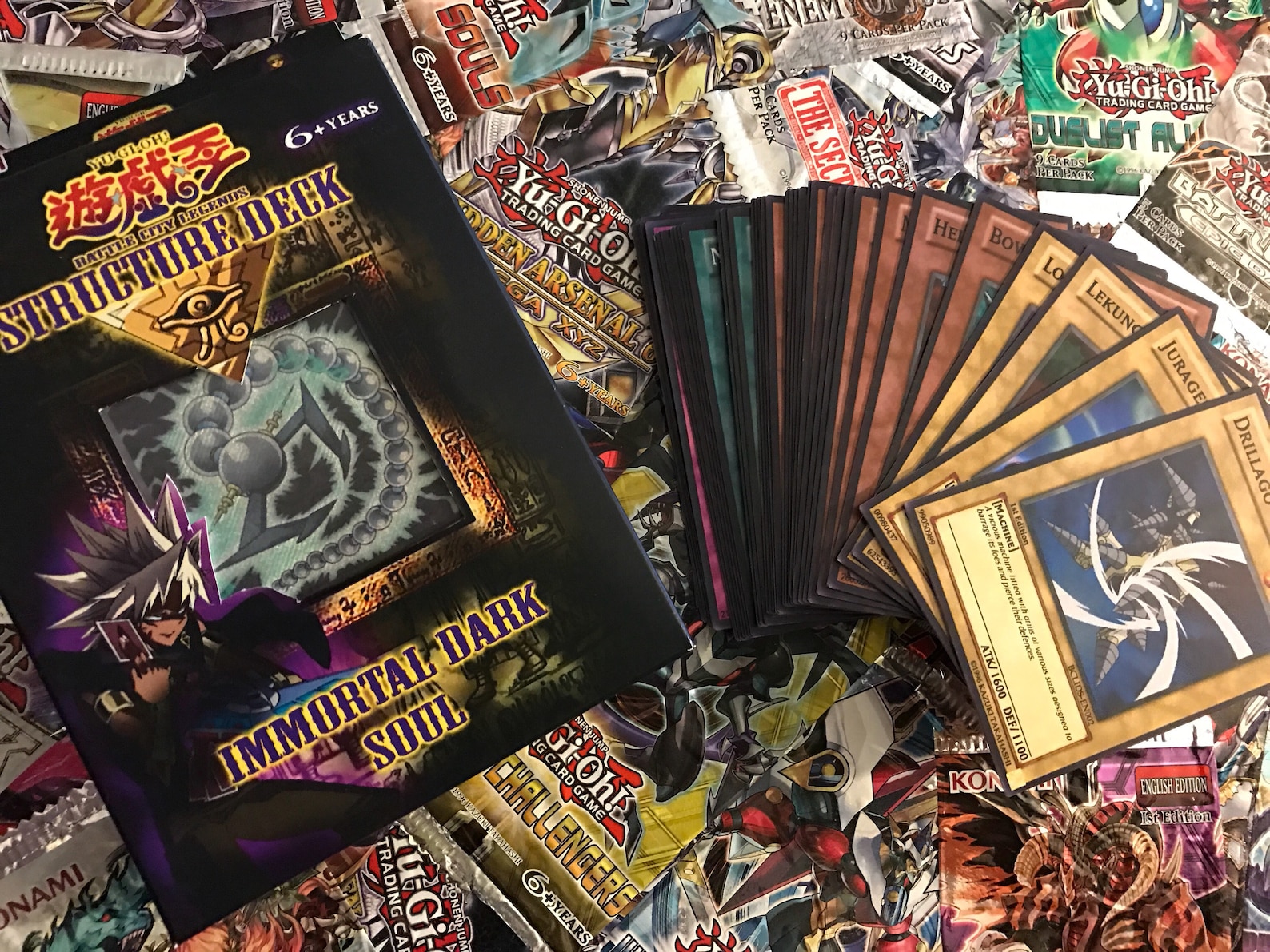 Orica Custom Structure Deck Marik Ishtar's Immortal Dark | Etsy