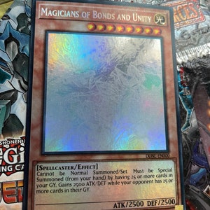 Custom Card Magicians of Bond and Unity! Replica! - Etsy