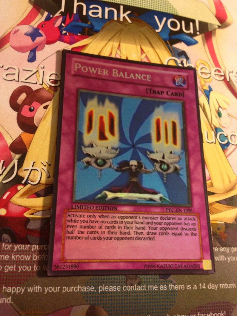 Orica Custom Trap Card Choose Your Card List 2 - Etsy