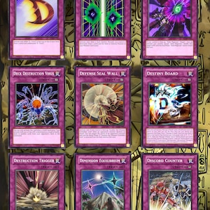Orica Custom Trap Card! Choose Your Card! List 1! - Etsy
