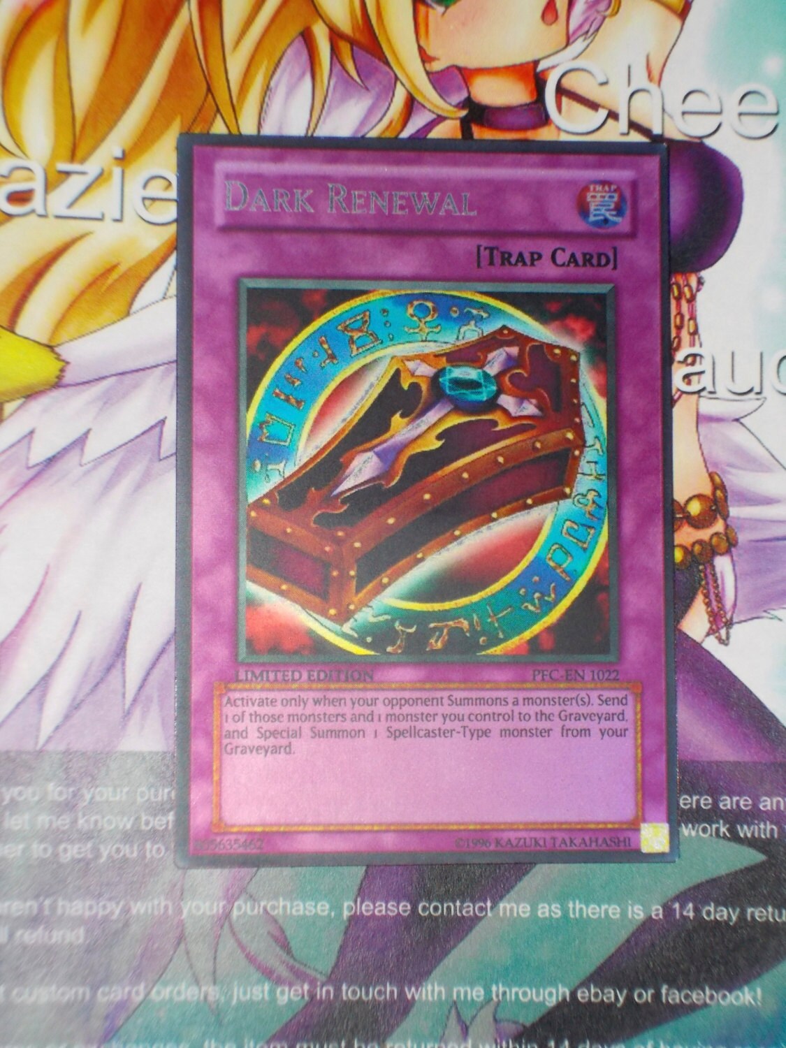 Orica Custom Trap Card Choose Your Card List 1 - Etsy