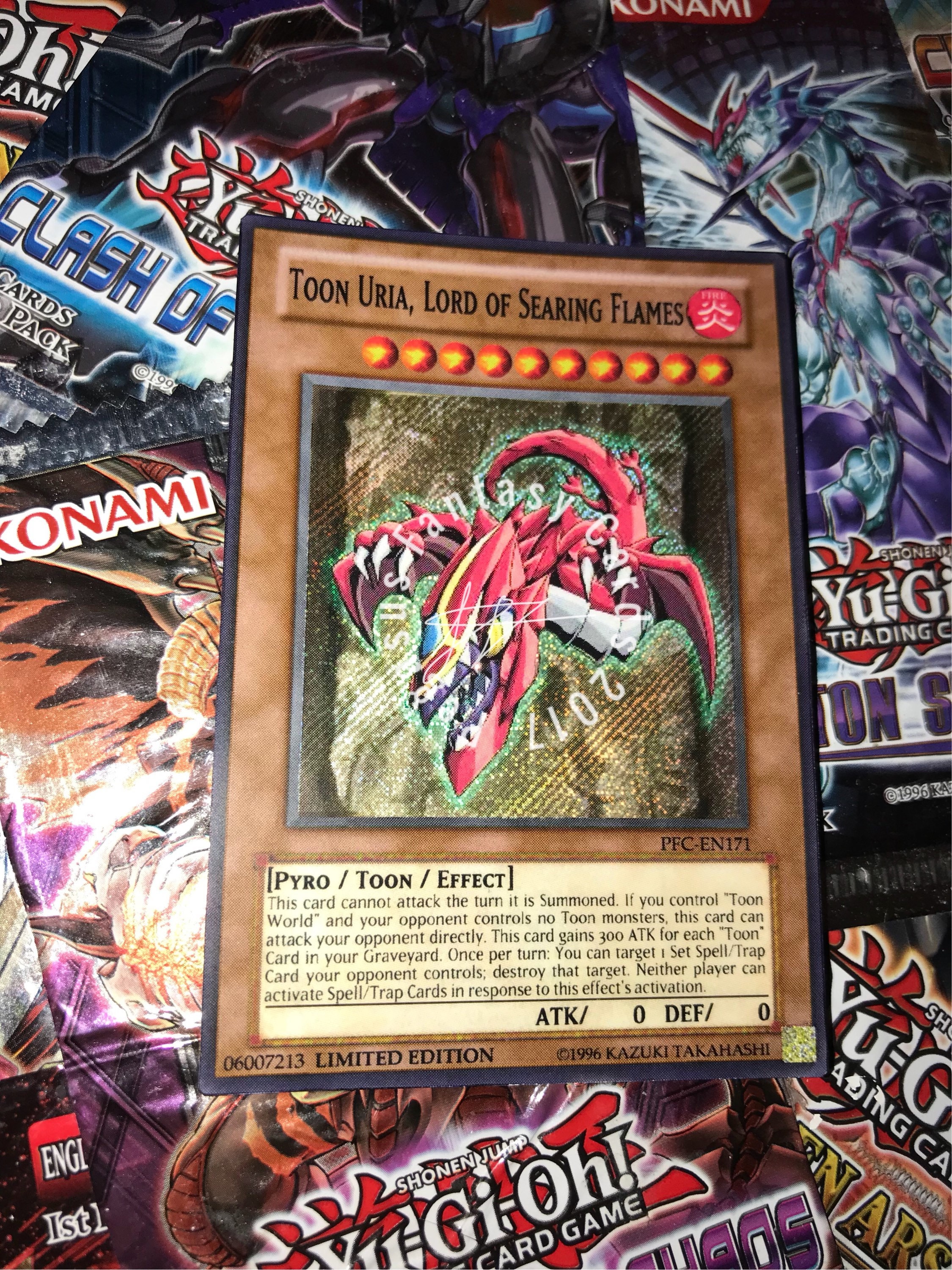 Yugioh Uria Lord Of Searing Flames Wallpaper
