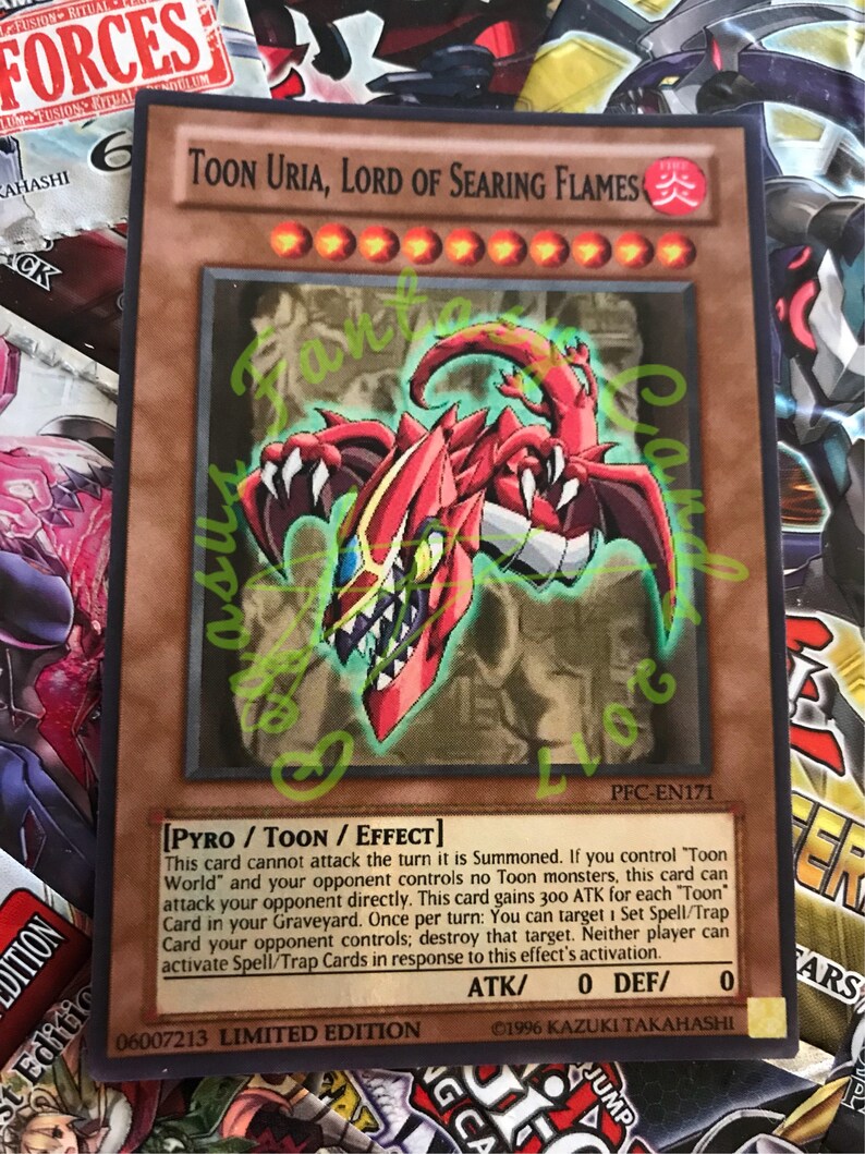 Custom Orica Card Toon Uria Lord of Searing Flames - Etsy Canada