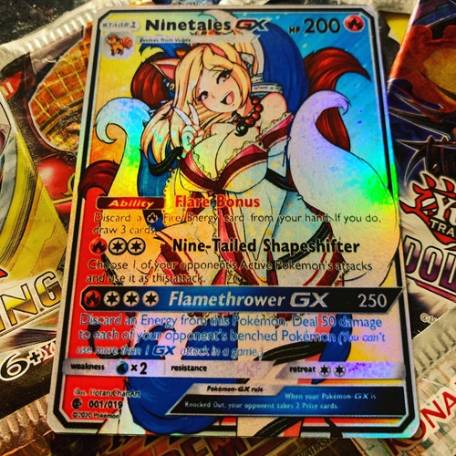 Orica Custom Pokémon Full Art Card Gardevoir GX - Etsy