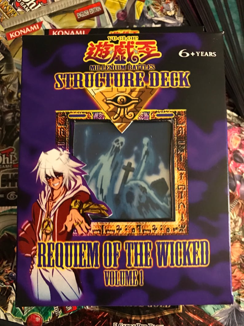 Orica Custom Structure Deck Bakura's Requiem of the - Etsy